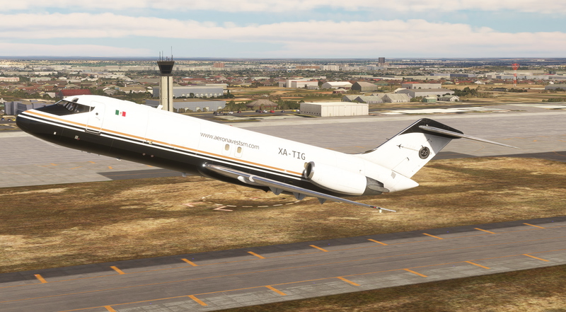 SkySimulation DC-9-10F TSM FLEET for Microsoft Flight Simulator | MSFS