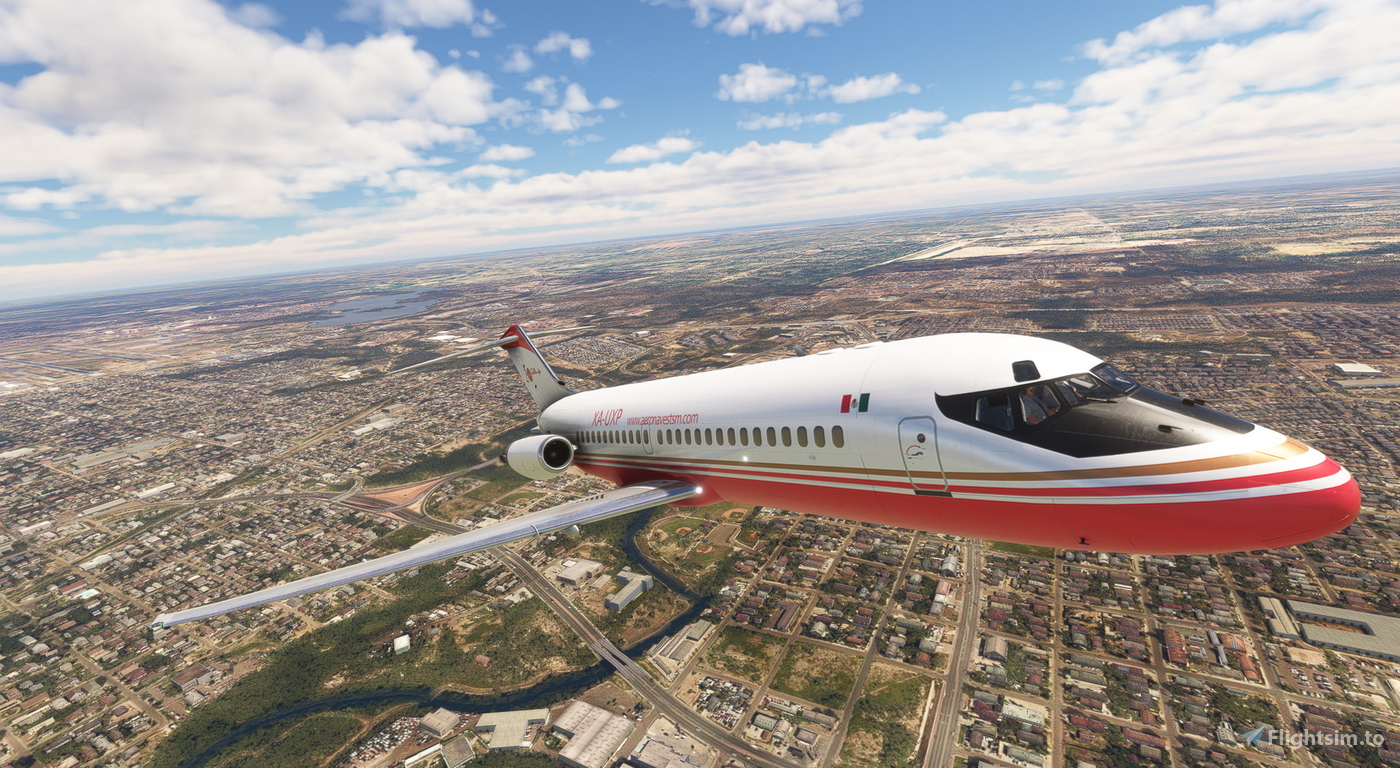 SkySimulation DC-9-10F TSM FLEET for Microsoft Flight Simulator | MSFS