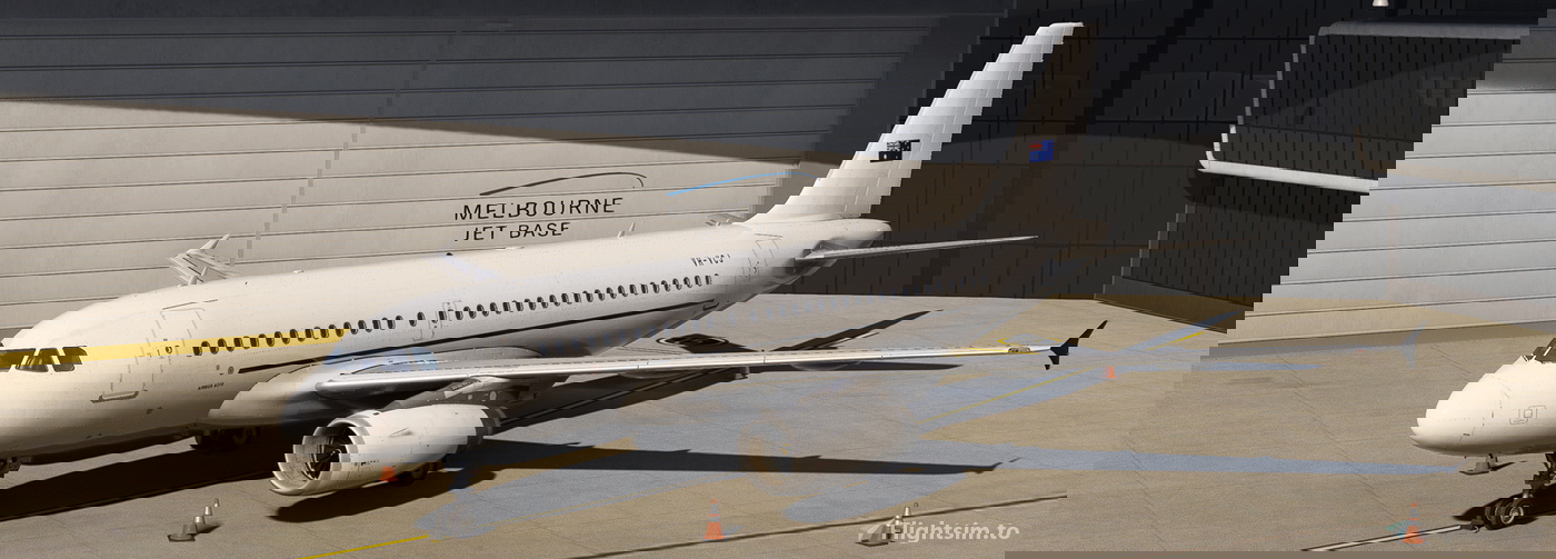 SkyTraders | VH-VCJ | Fenix A319 IAE for Microsoft Flight Simulator | MSFS