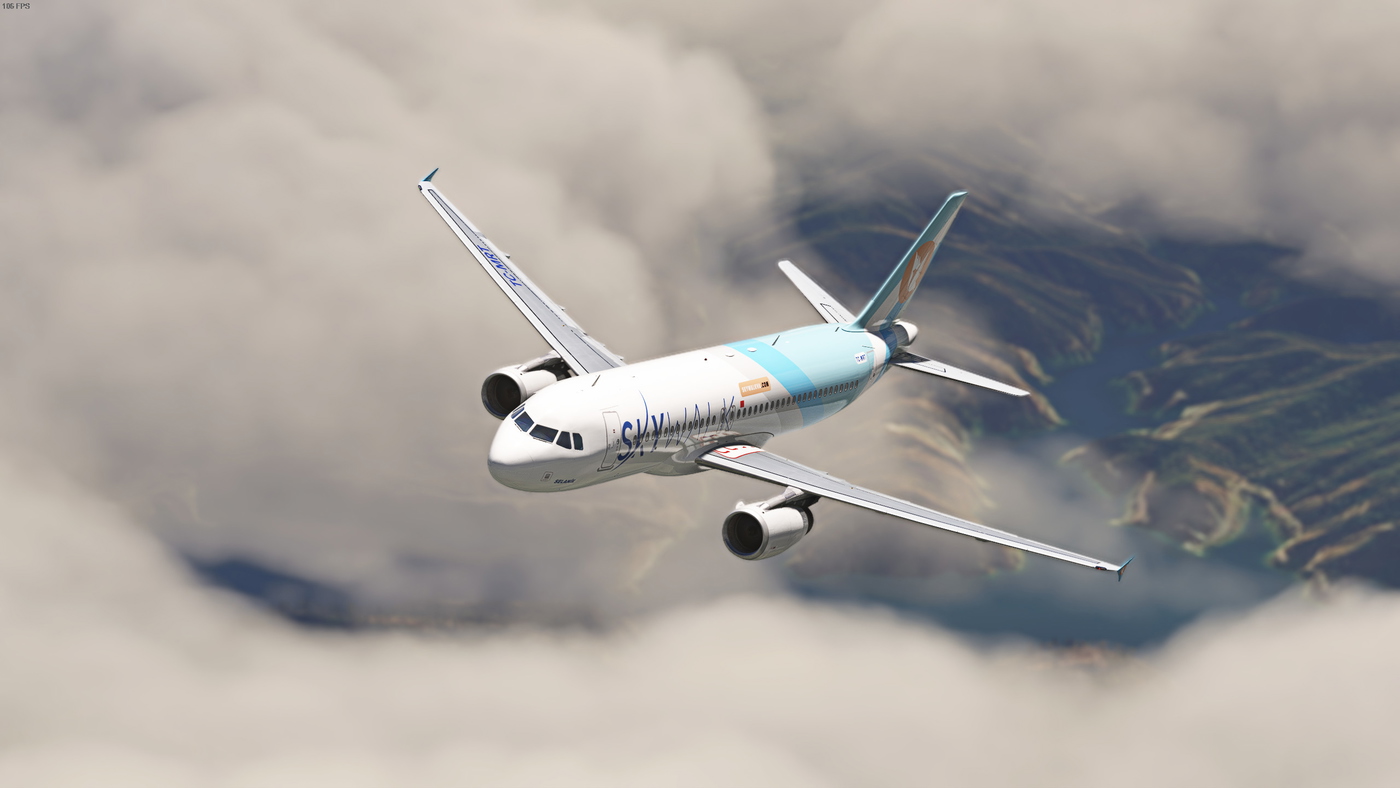 Skywalk Virtual Airlines | Fenix A320 V2 IAE (TC-MRT) SELANİK Livery ...