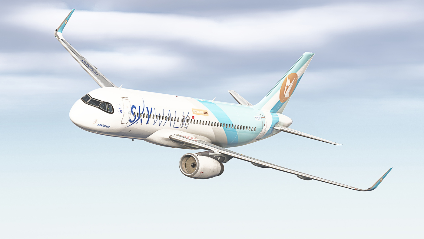 Skywalk Virtual Airlines | Fenix A320 V2 IAE - WF-SL - (TC-MRT) SELANİK ...