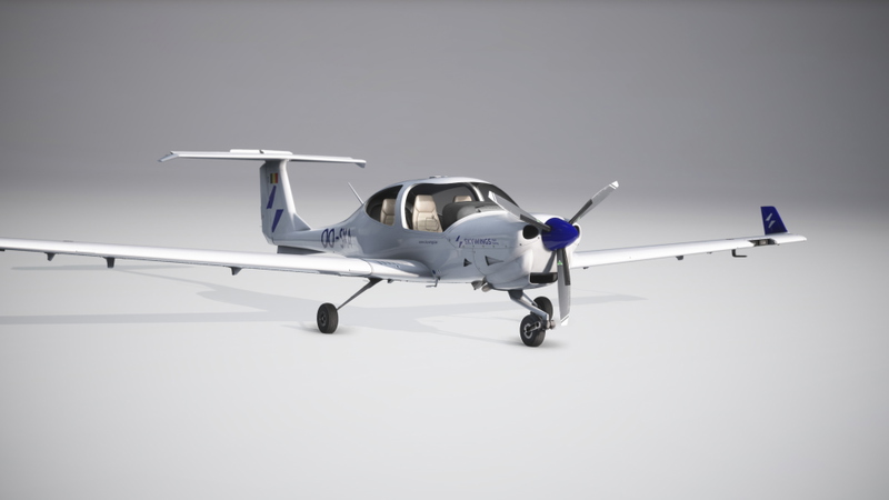 COWS DA40 Series Liveries for Microsoft Flight Simulator | MSFS