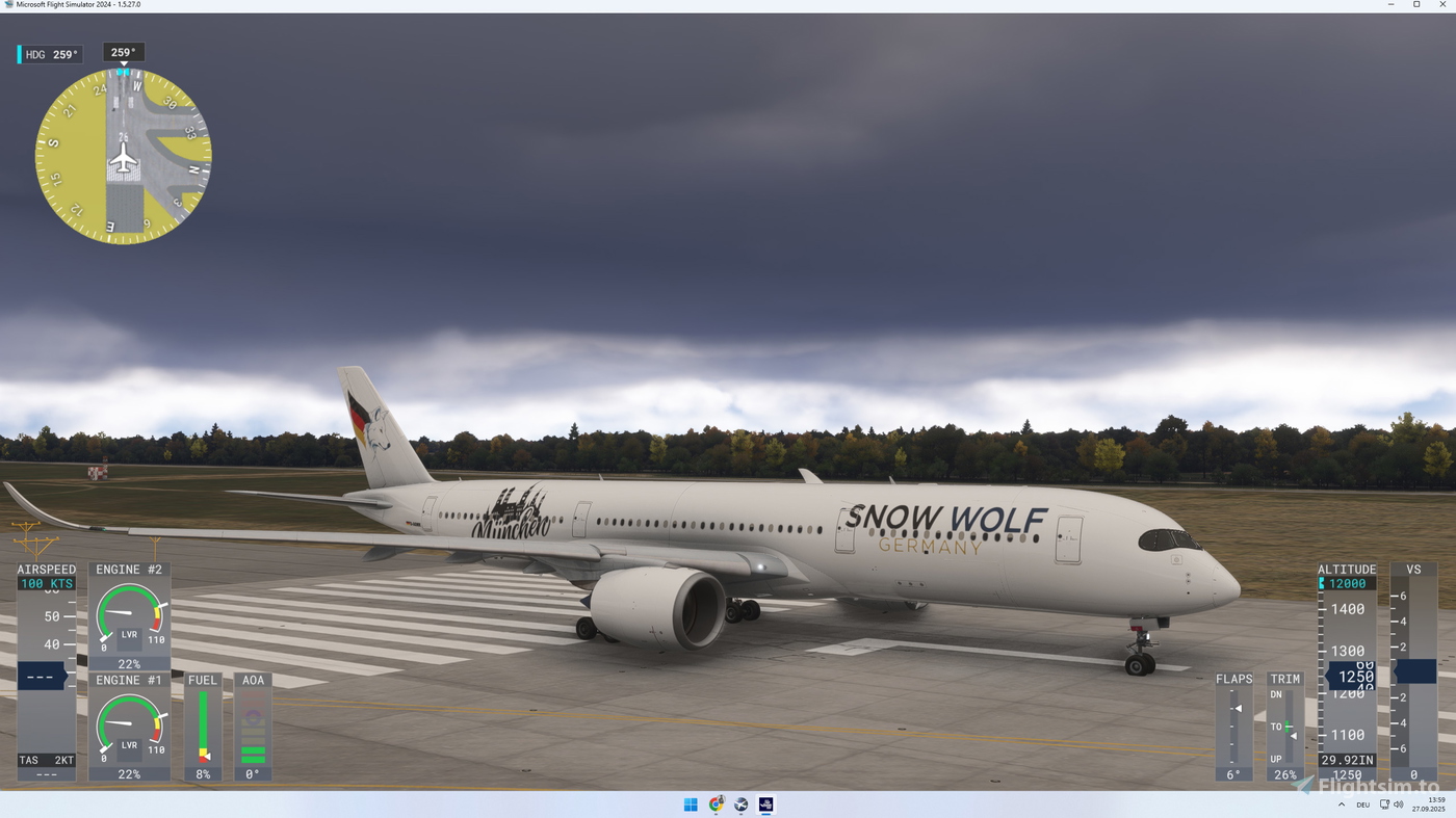 Snow Wolf Germany München New Design for Microsoft Flight Simulator | MSFS