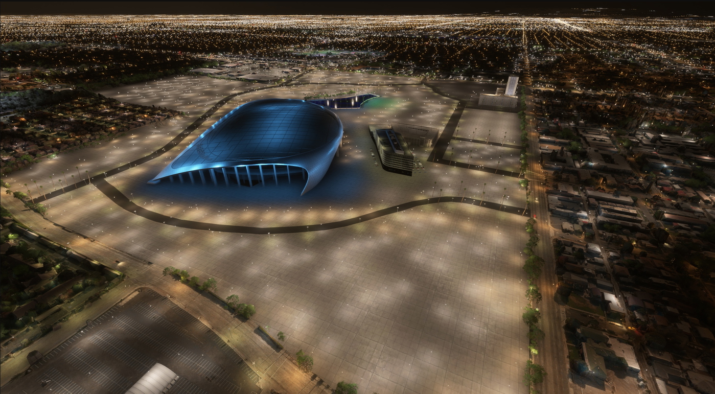 SoFi Stadium Area enhancement 对于 Microsoft Flight Simulator | MSFS
