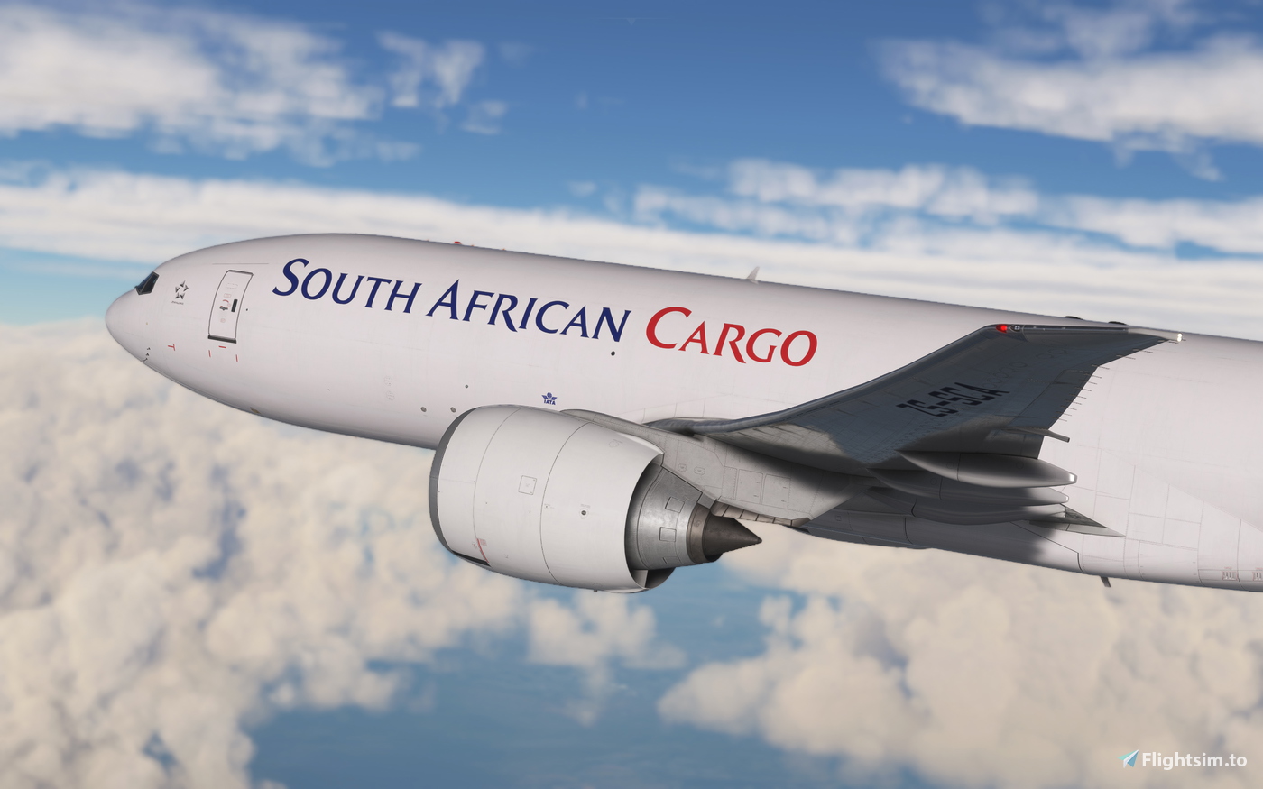 South African Airways Cargo Boeing 777F PMDG Fictional for Microsoft ...