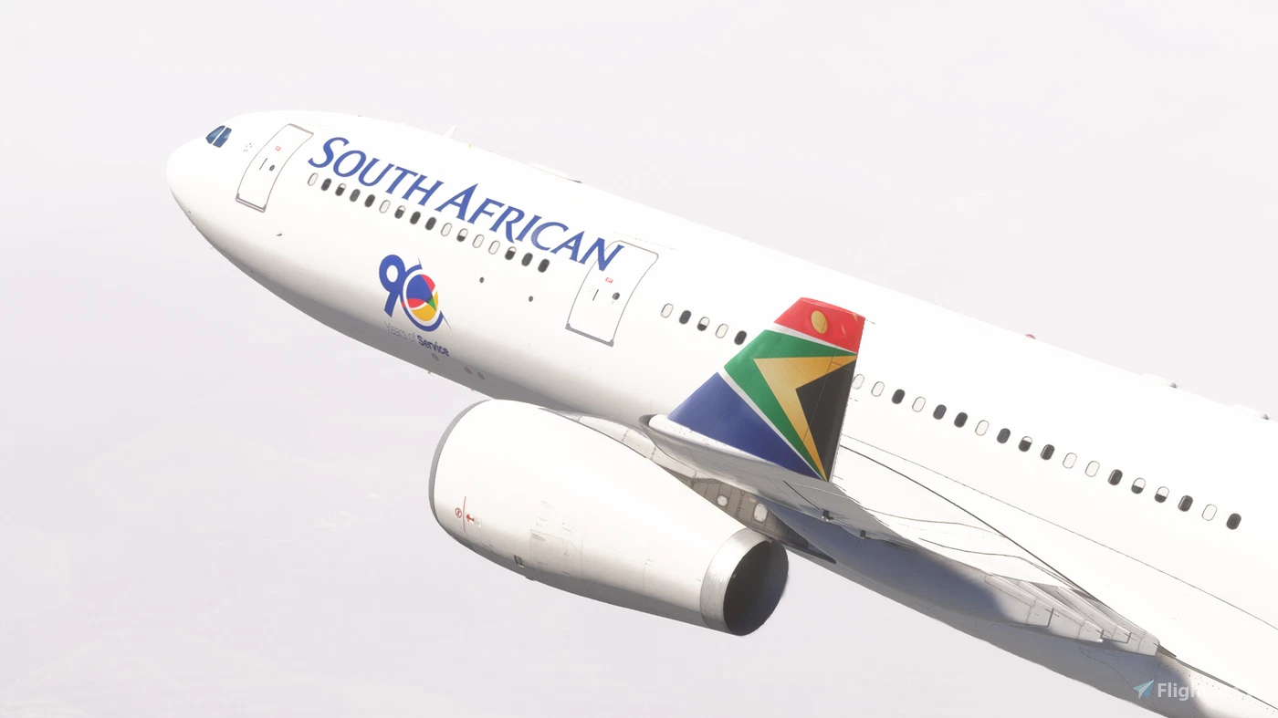 South African Airways [ZS-SXM] | '90 Years of Flying' | Airbus A330-300 ...