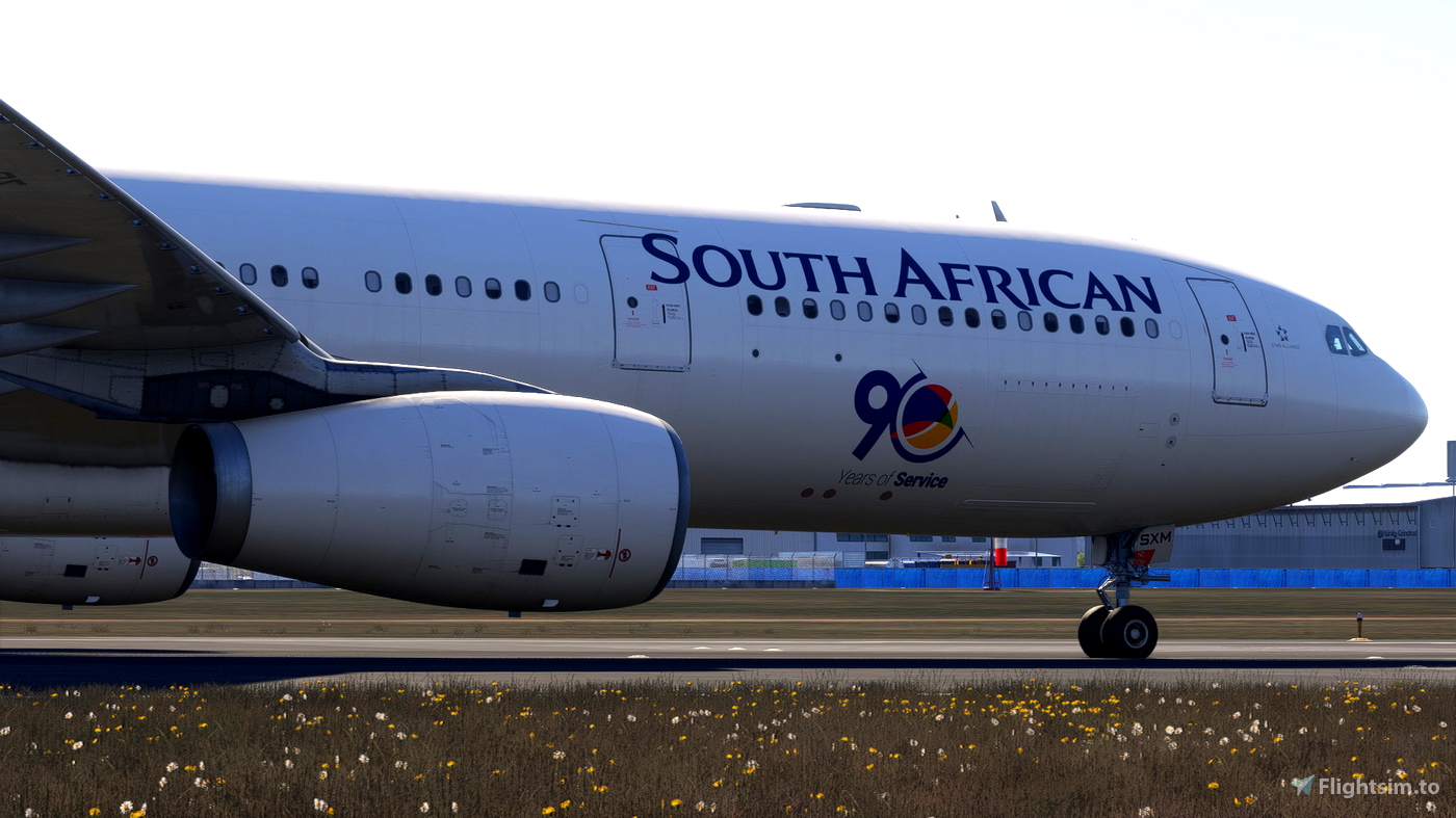 Threads - South African Airways [ZS-SXM] | '90 Years of Flying ...