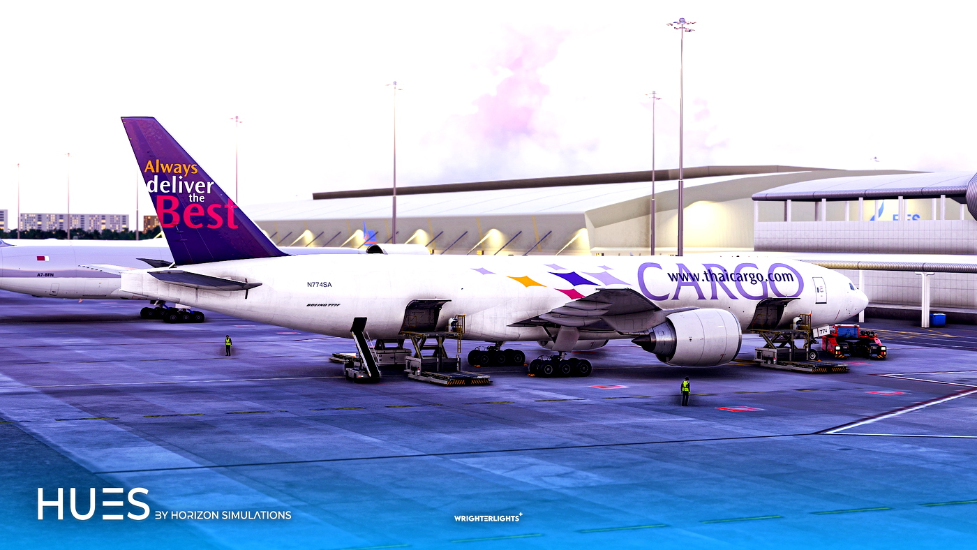 Southern Air Cargo - Thai Cargo PMDG 777-FZB | N774SA & N775SA Pack for ...
