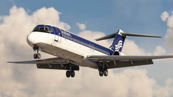 Northwest (N8912E) - SkySimulations DC-9-10 for Microsoft Flight ...