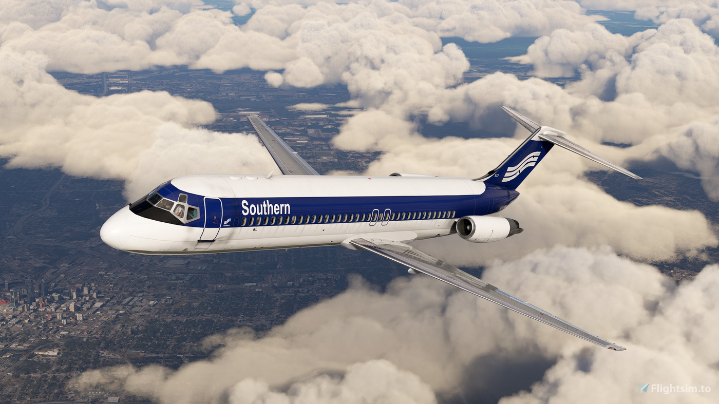 Southern Airways (N908H) - SkySimulations DC-9-30 for Microsoft Flight ...