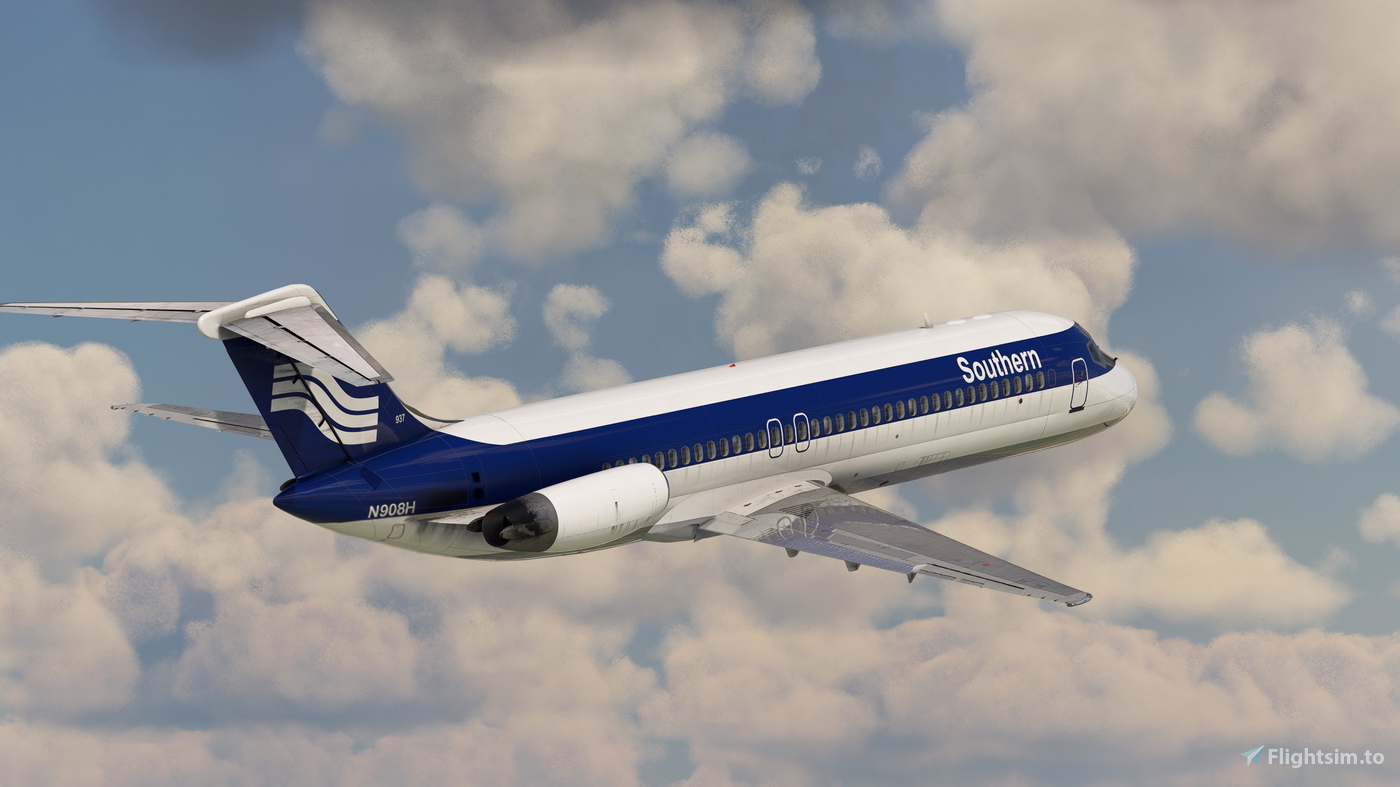 Southern Airways (N908H) - SkySimulations DC-9-30 for Microsoft Flight ...