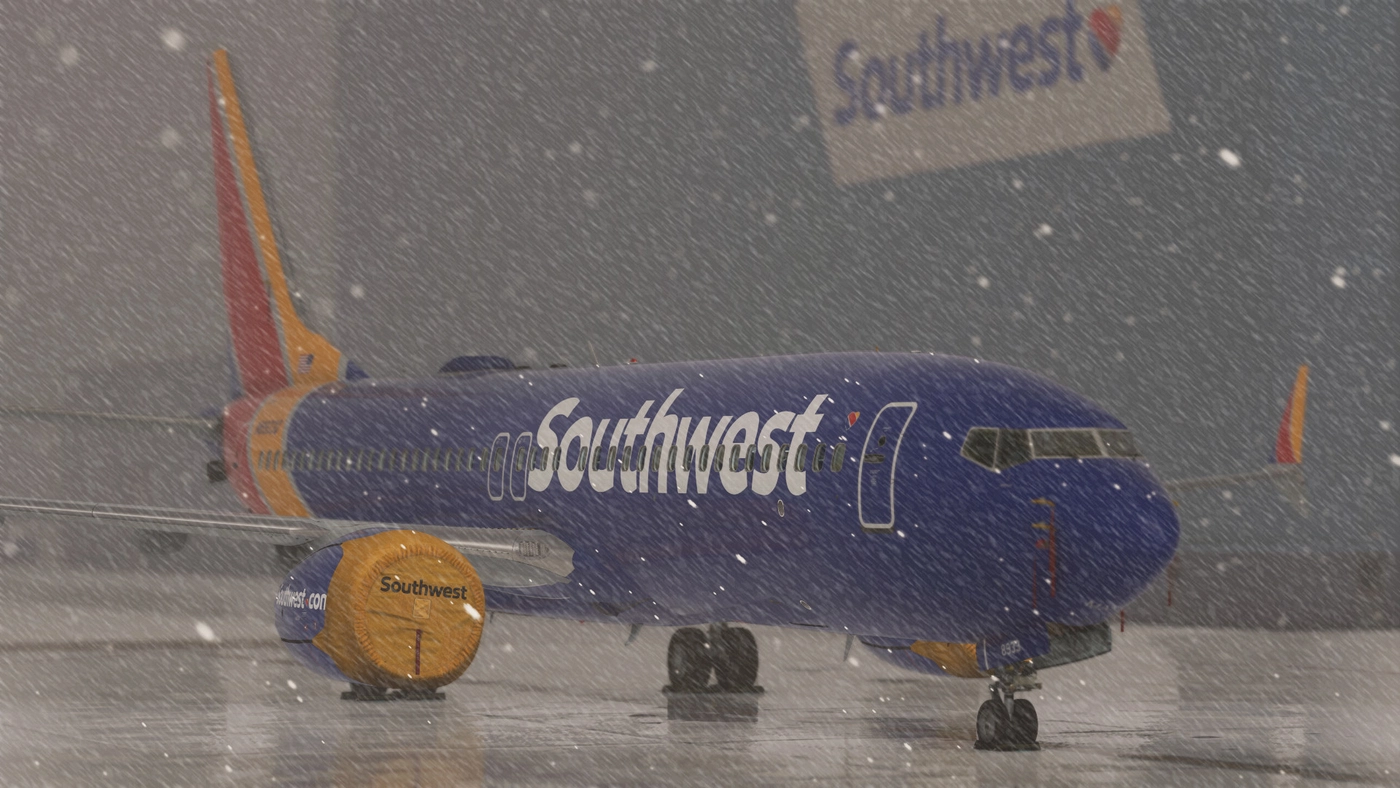 Southwest Airlines "Heart" [Pack] w/Cabin | iFly 737 MAX 8 for ...
