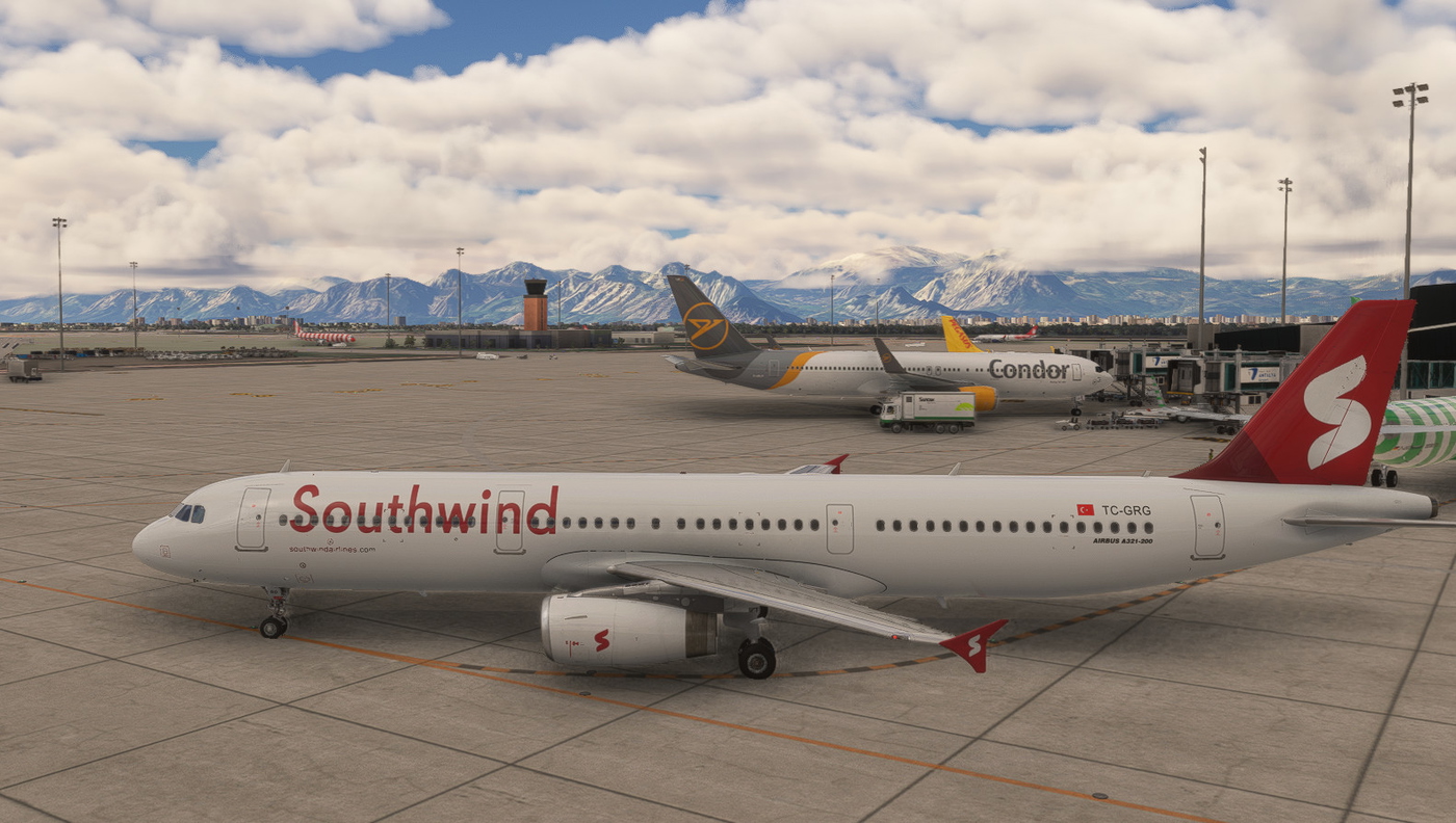 Southwind Airlines | With Cabin TC-GRG IAE | Fenix A321 for Microsoft ...