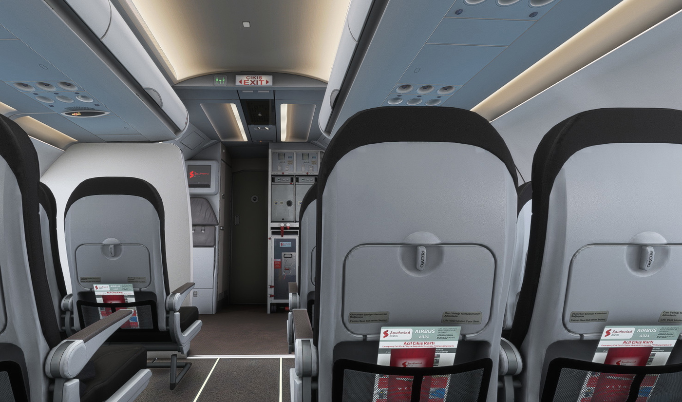 Southwind Airlines | With Cabin TC-GRG IAE | Fenix A321 for Microsoft ...