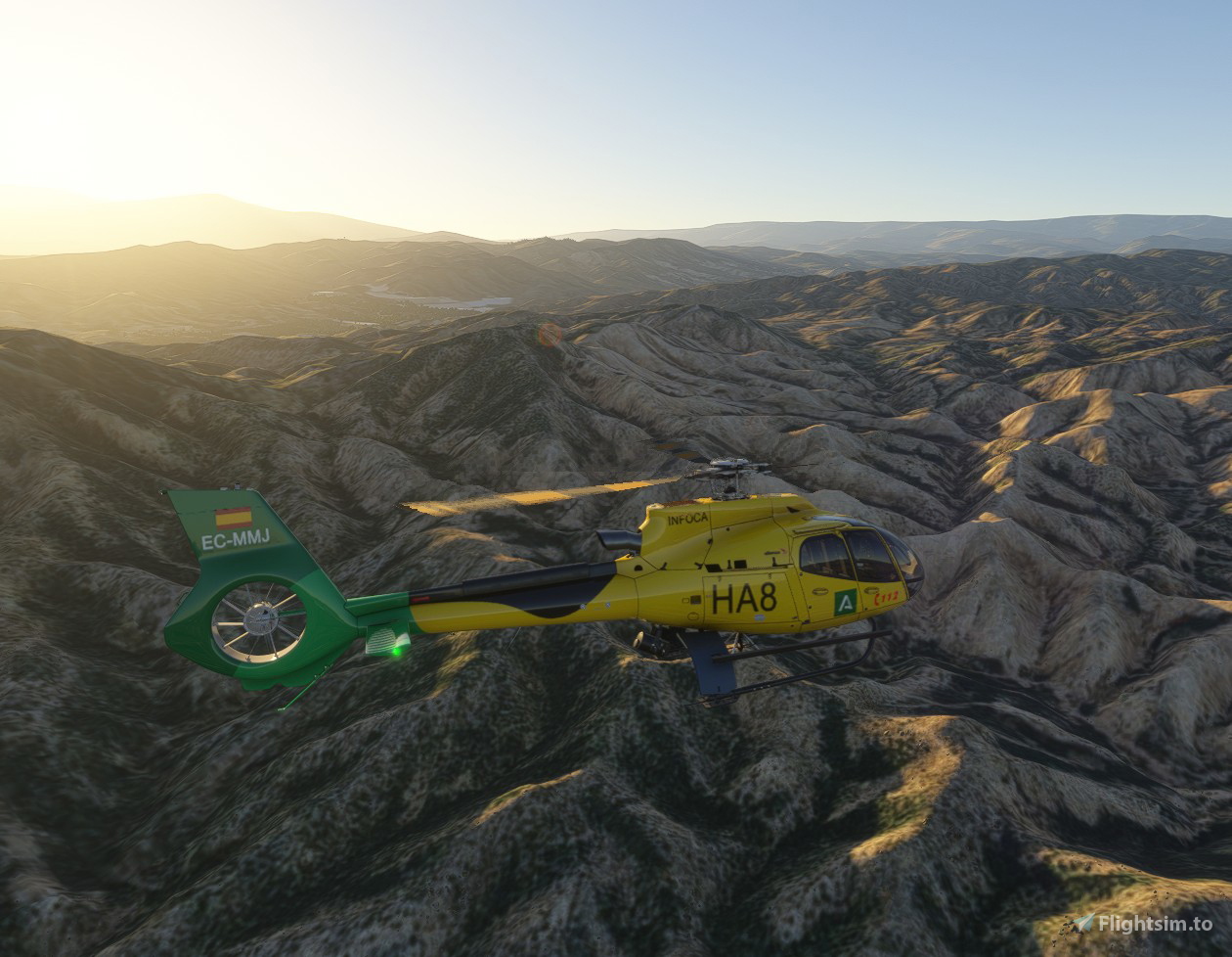 Spain | INFOCA H130 FireFighting | Eliance | EC-MMJ | 8K für Microsoft ...