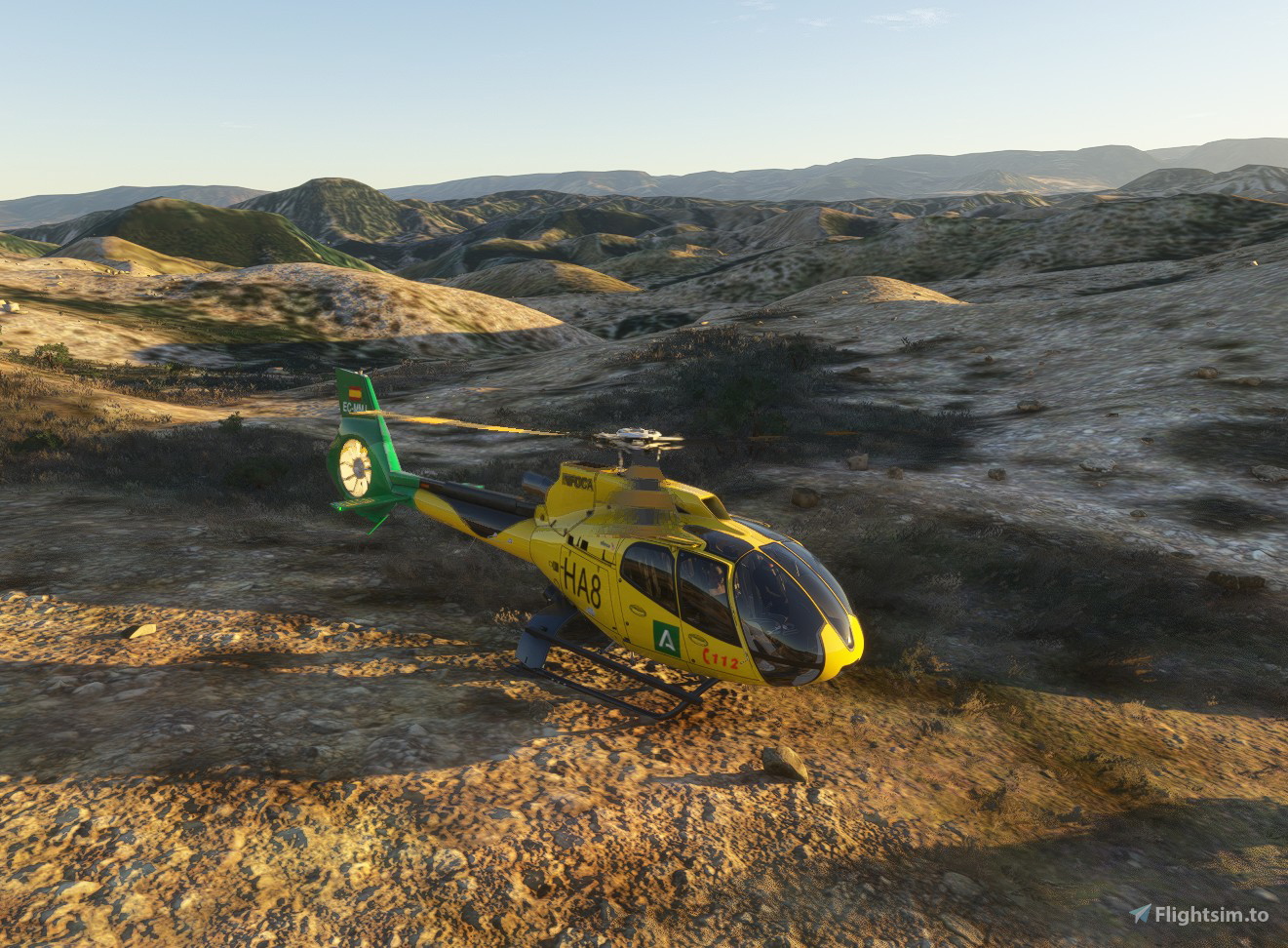 Spain | INFOCA H130 FireFighting | Eliance | EC-MMJ | 8K для Microsoft ...