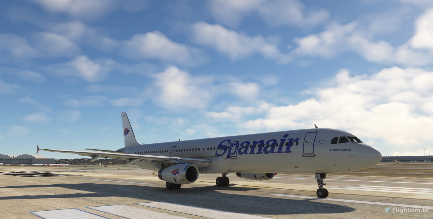 SPANAIR EC-HRG A321 IAE FsLabs for Microsoft Flight Simulator | MSFS