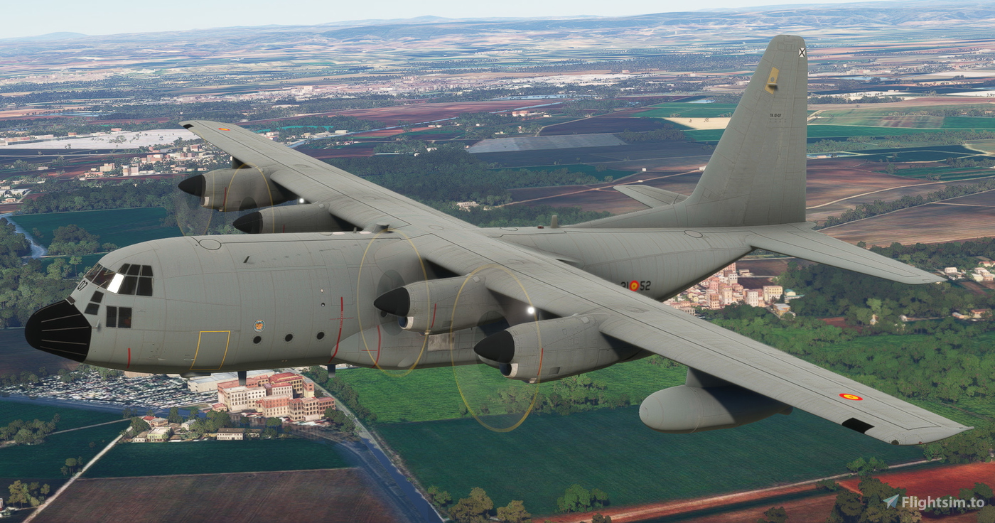 Spanish Air Force KC-130H | Captain Sim C-130H for Microsoft Flight Simulator | MSFS