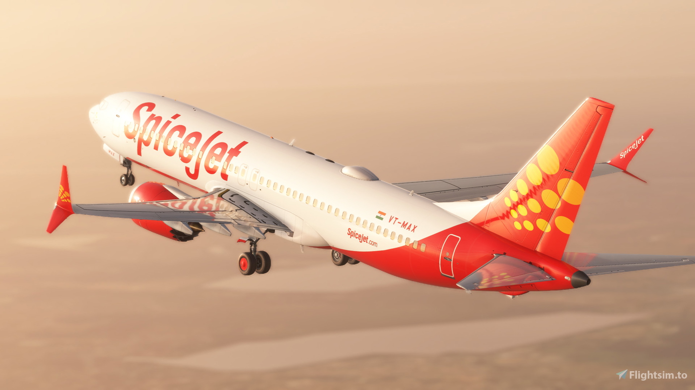 SpiceJet VT-MAX || iFly 737 Max 8 for Microsoft Flight Simulator | MSFS