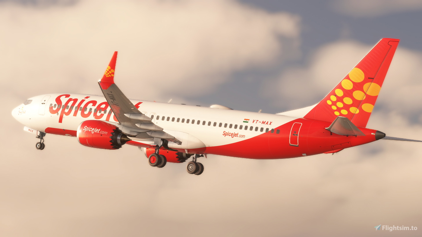 SpiceJet VT-MAX || iFly 737 Max 8 for Microsoft Flight Simulator | MSFS