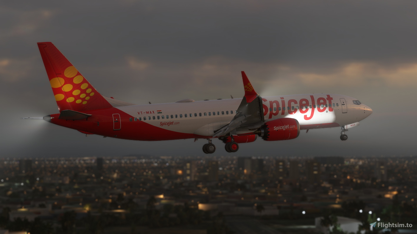SpiceJet VT-MAX || iFly 737 Max 8 for Microsoft Flight Simulator | MSFS