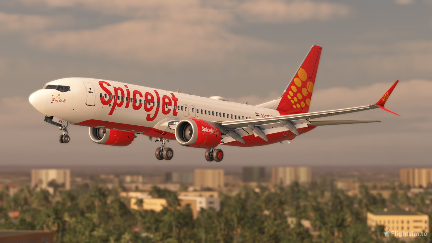 SpiceJet VT-MAX || iFly 737 Max 8 for Microsoft Flight Simulator | MSFS