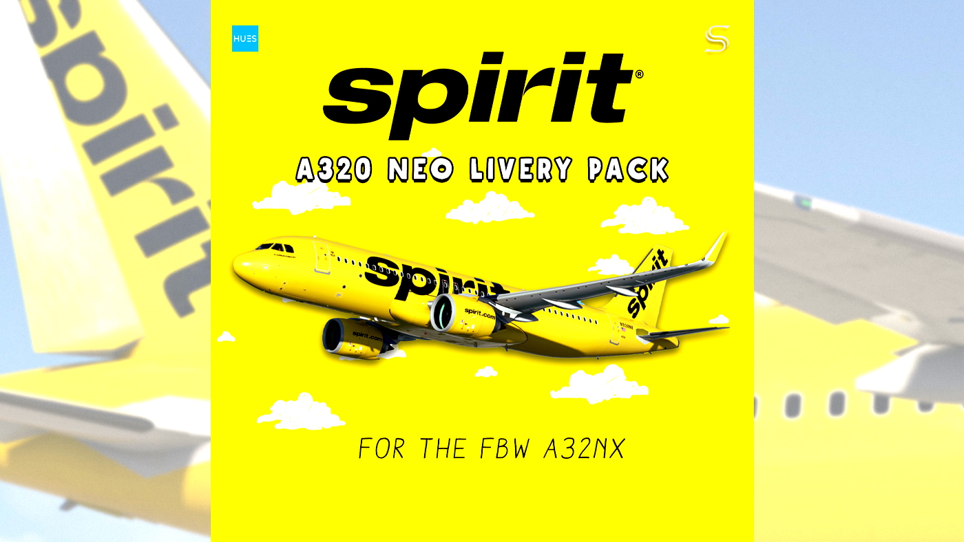 Threads - Announcements - Spirit Airlines Livery Pack - FBW A32NX (8K ...