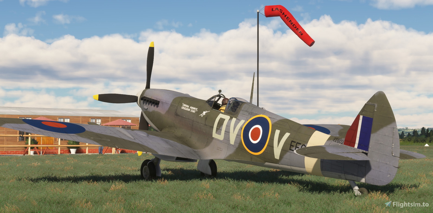 Spitfire Mk iXc EE602/G-IBSY para Microsoft Flight Simulator | MSFS