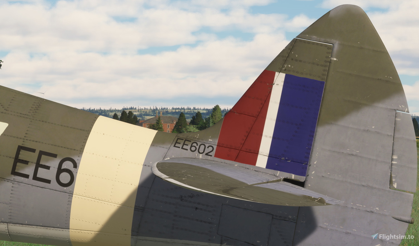 Spitfire Mk iXc EE602/G-IBSY para Microsoft Flight Simulator | MSFS