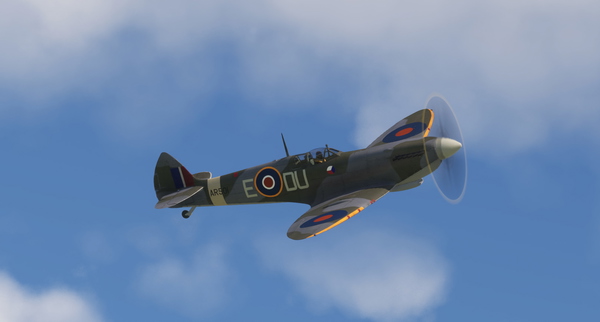 Spitfire Mk iXc EE602/G-IBSY para Microsoft Flight Simulator | MSFS