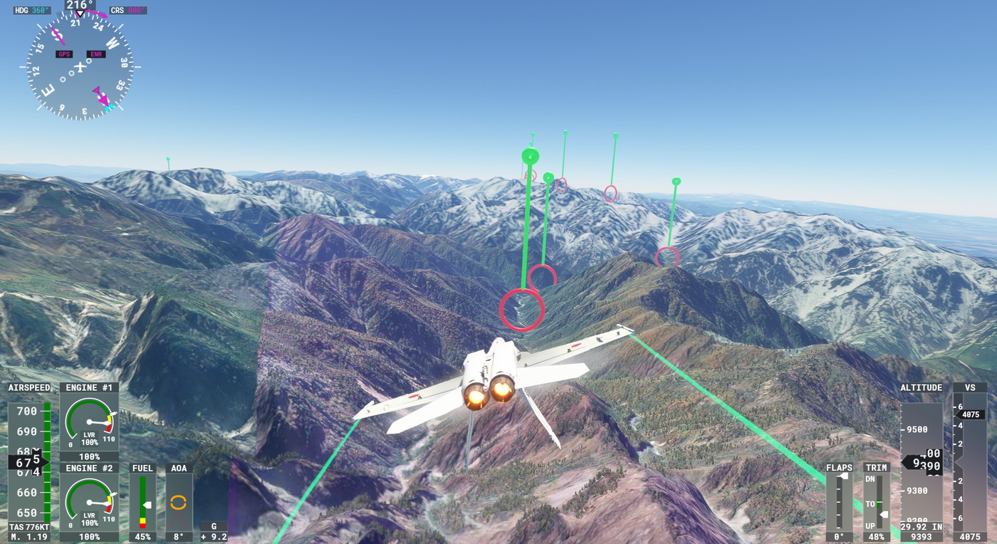 SportsFlight D9 JapanAlps Air Race for Microsoft Flight Simulator | MSFS