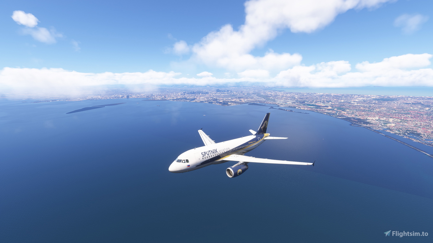 Sputnik Aviation Fenix A319 90k livery (FS2024) para Microsoft Flight ...