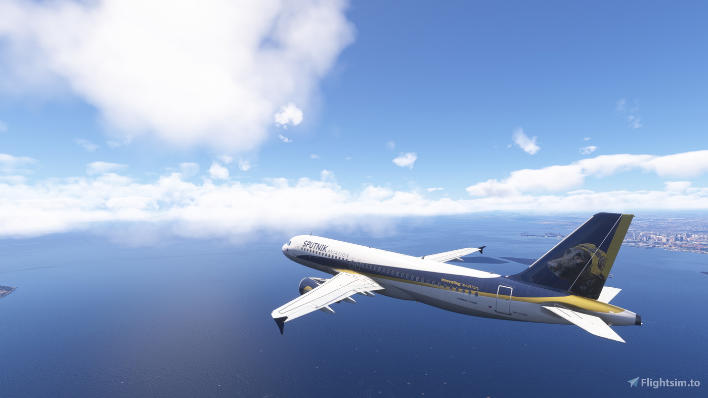 Sputnik Aviation Fenix A320 90k livery (FS2024) pour Microsoft Flight ...