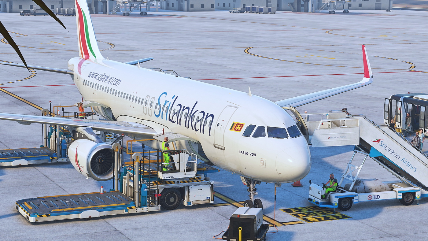 Sri Lankan A320-200 SL 4R-ABT pro Microsoft Flight Simulator | MSFS