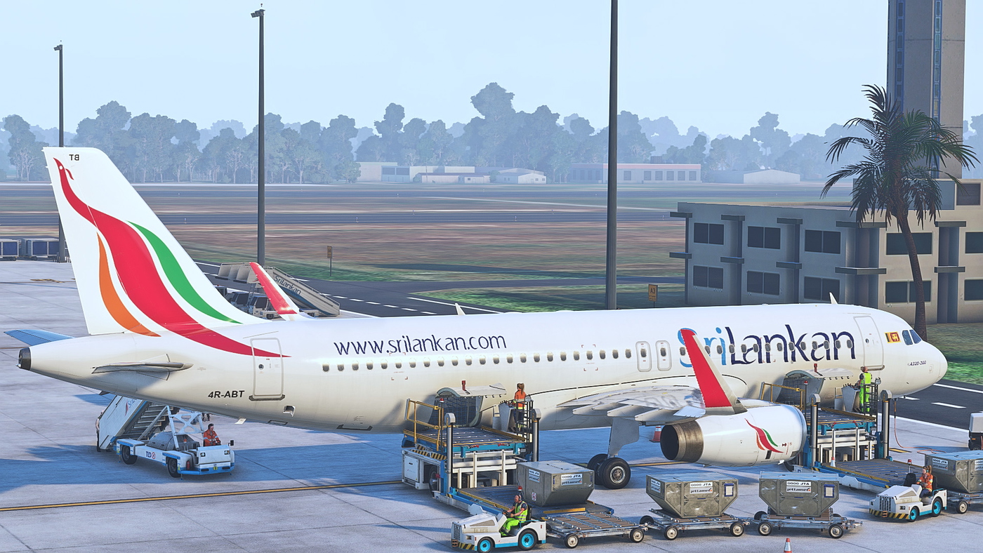 Sri Lankan A320-200 SL 4R-ABT pro Microsoft Flight Simulator | MSFS