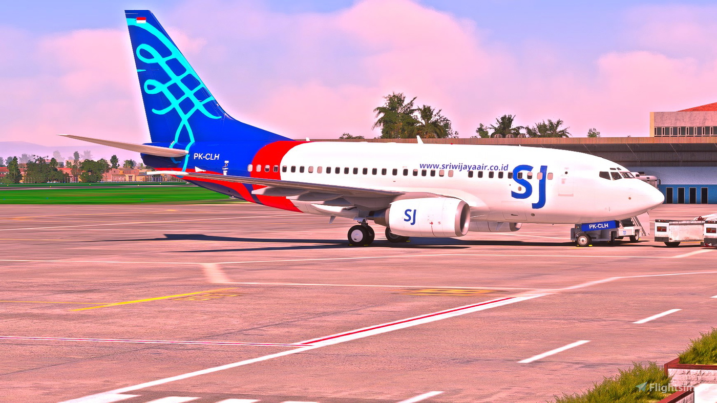 Sriwijaya Air B737-600 PK-CLH (Fictional) for Microsoft Flight Simulator | MSFS