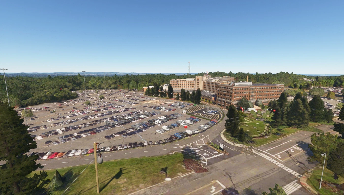 St. Barnabus Hospital NJ/NYC (08NJ) для Microsoft Flight Simulator | MSFS