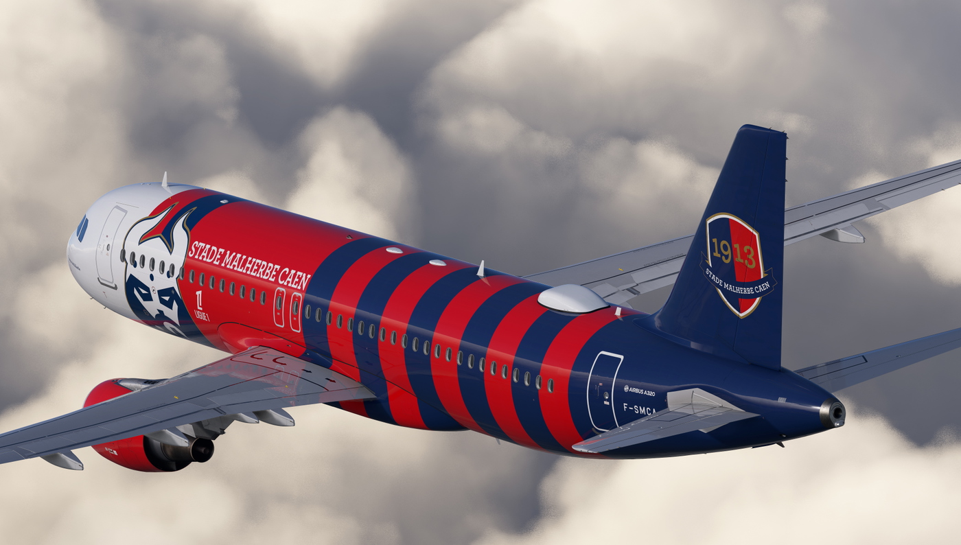 Stade Malherbe Caen | Fenix A320 | 8K w/Cabin - As Resquested for ...