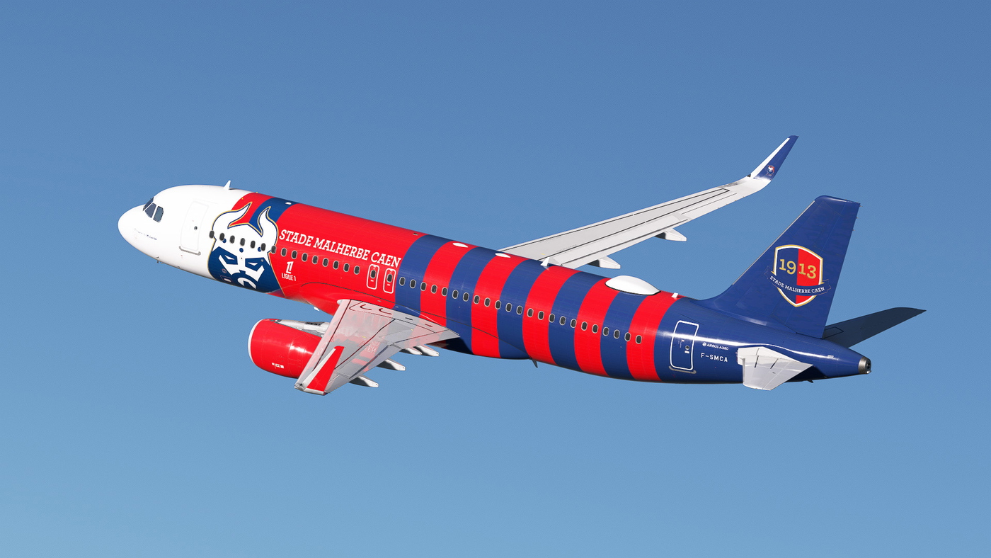 Stade Malherbe Caen | Fenix A320 | 8K w/Cabin - As Resquested for ...