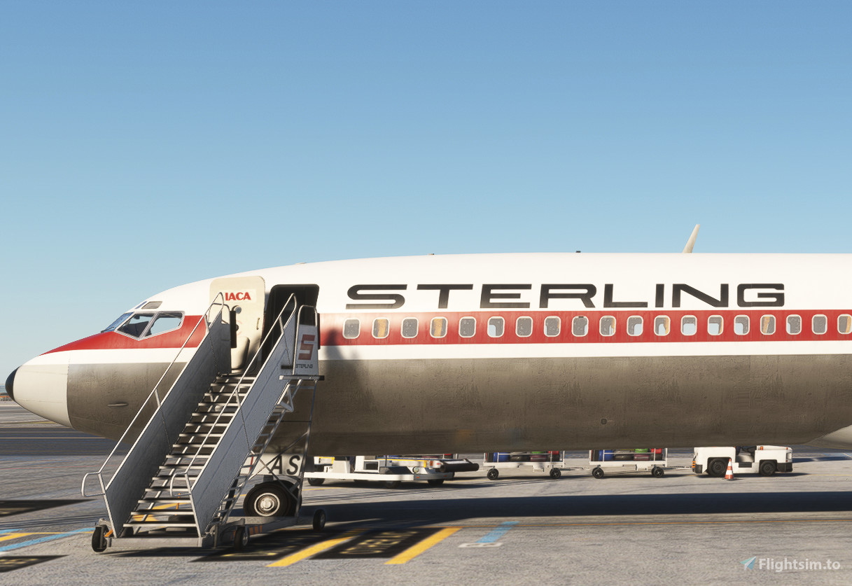 Sterling Airways OY-SAS w/cabin のために Microsoft Flight Simulator | MSFS