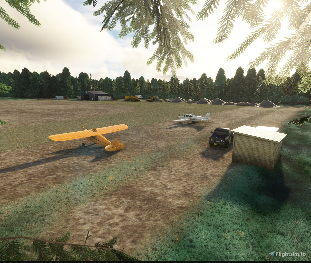 Stevens Village Airport (SVS) for Microsoft Flight Simulator | MSFS