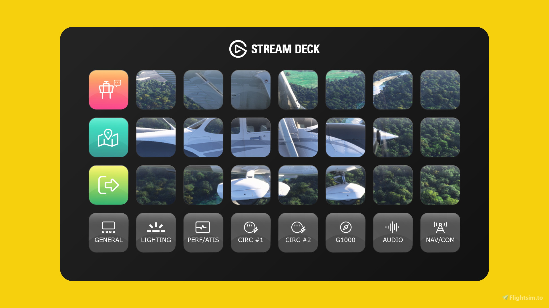 Flight Panels - Stream Deck Series: Cessna 172 Skyhawk (G1000) (FS2024 ...