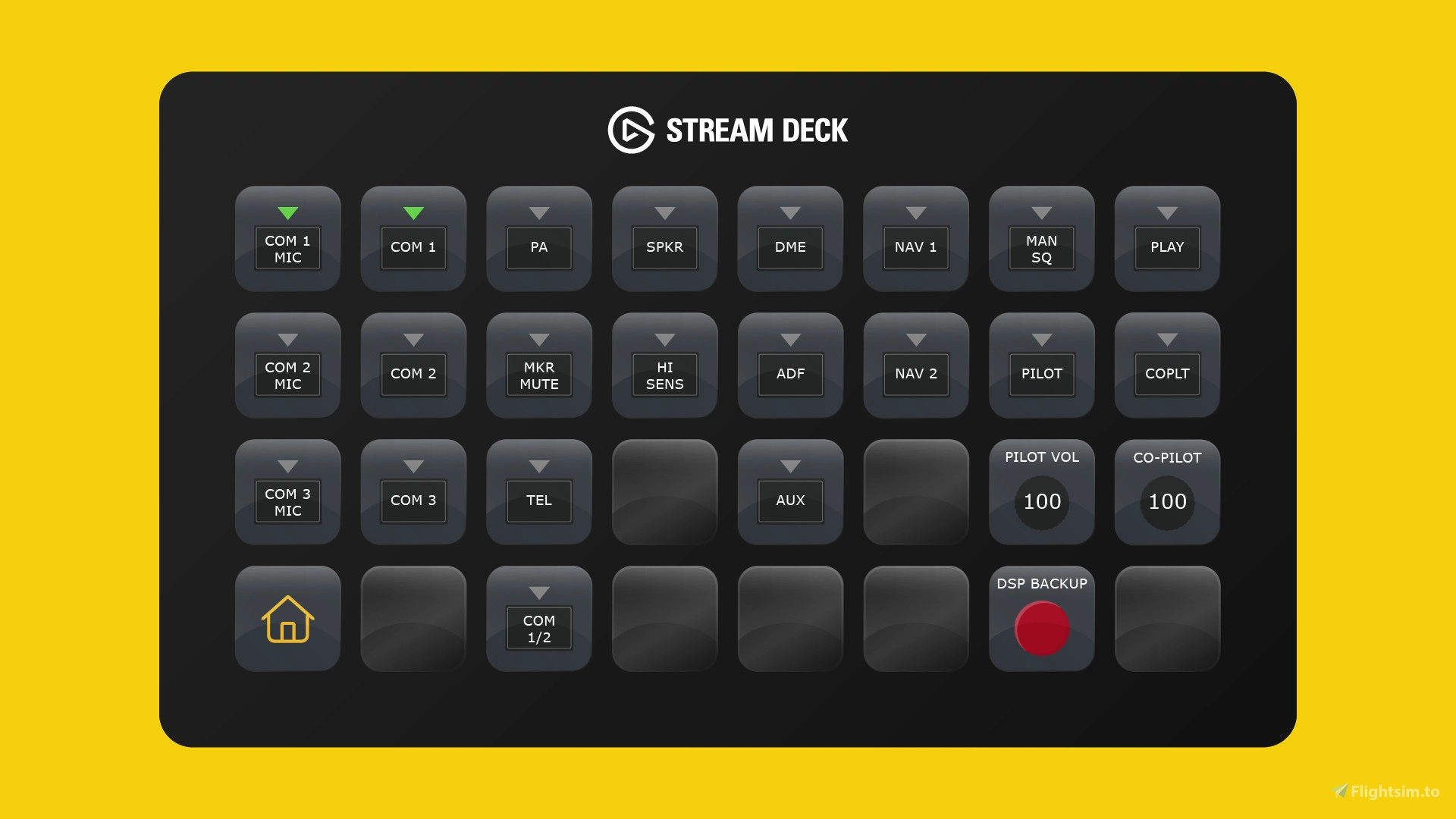 Stream Deck Profiles for Microsoft Flight Simulator - Flightsim.to Store