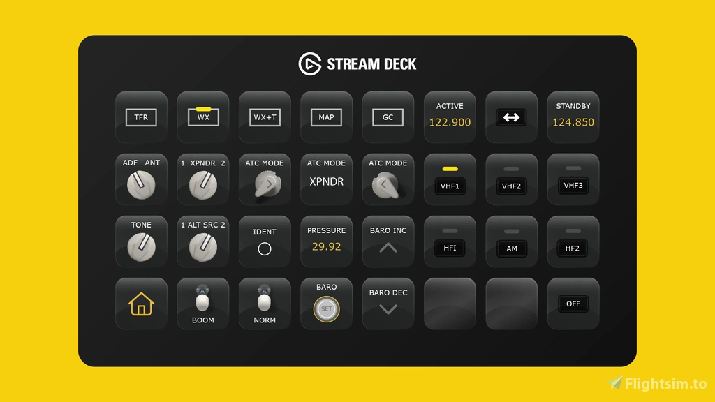 Stream Deck Profiles for Microsoft Flight Simulator - Flightsim.to Store