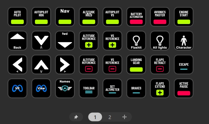 Stream Deck XL Profile for MSFS2024 for Microsoft Flight Simulator | MSFS
