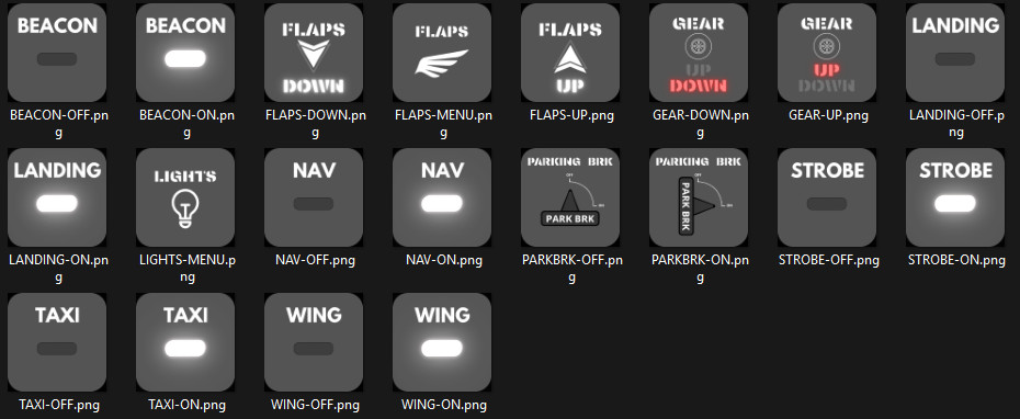 Streamdeck Icons for Microsoft Flight Simulator | MSFS
