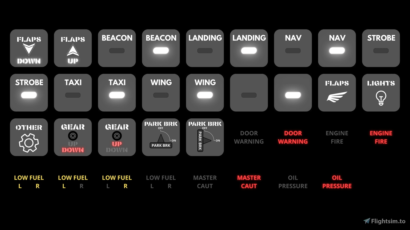 Streamdeck Icons for Microsoft Flight Simulator | MSFS