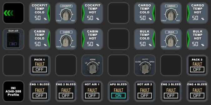 StreamDeck XL and SD+ Profile for iniBuilds A340-300 (AAO) for ...