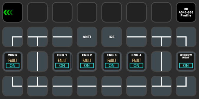 StreamDeck XL and SD+ Profile for iniBuilds A340-300 (AAO) 对于 Microsoft ...