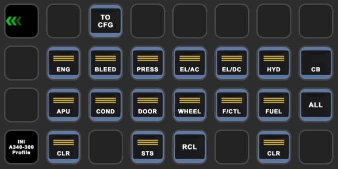 StreamDeck XL and SD+ Profile for iniBuilds A340-300 (AAO) para ...